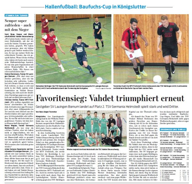 BFC 2015 - SV Lauingen Bornum 2002 e.V.